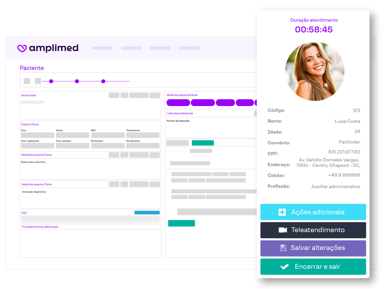 Amplimed gestão de clínicas